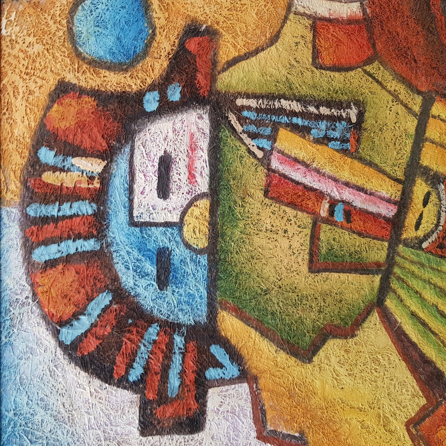 601. Schilderij, B. Long